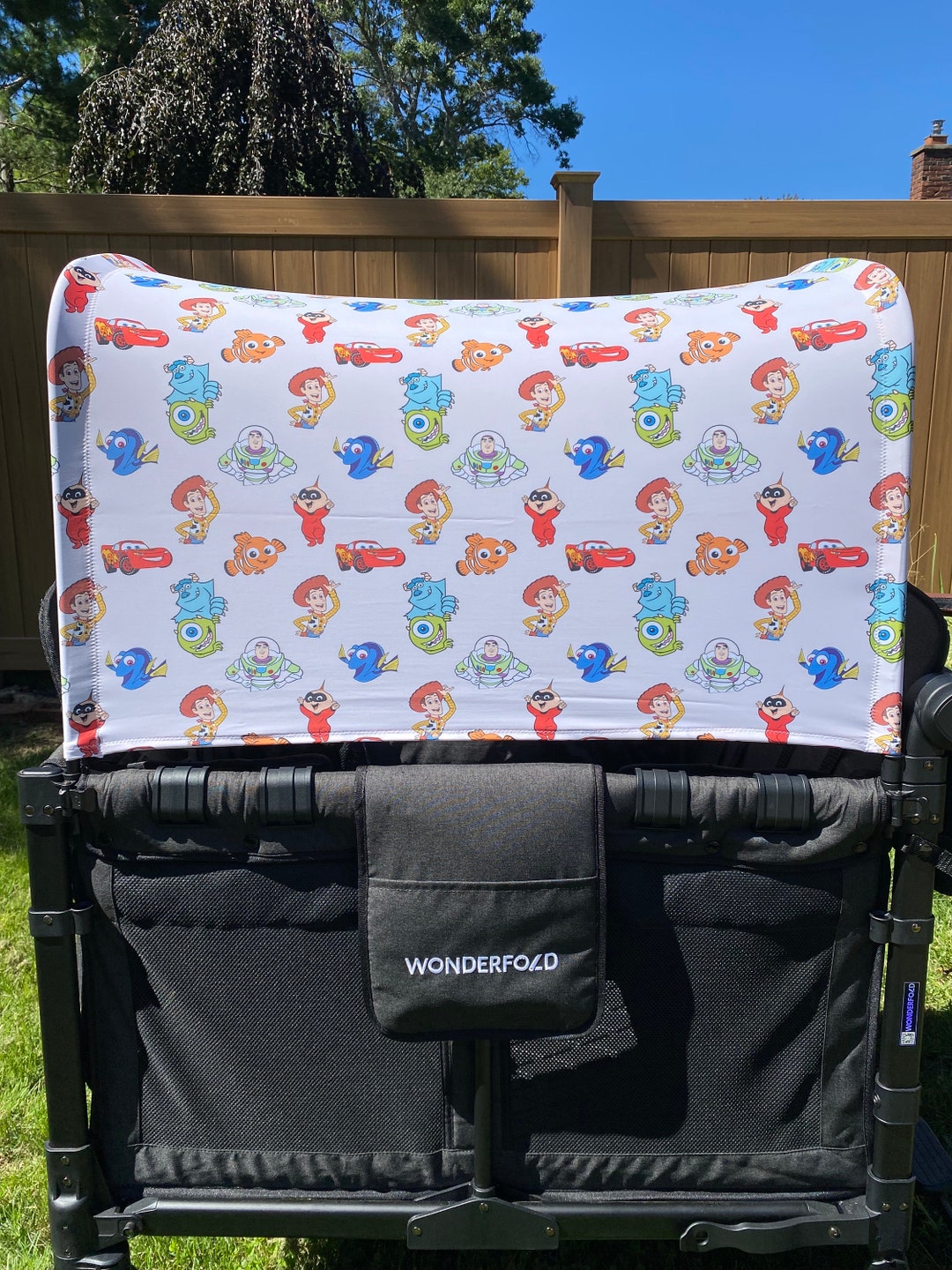 Cartoon Friends | Canopy UV50+ | W4 W2 Wonderfold Canopy | Seat Covers ...