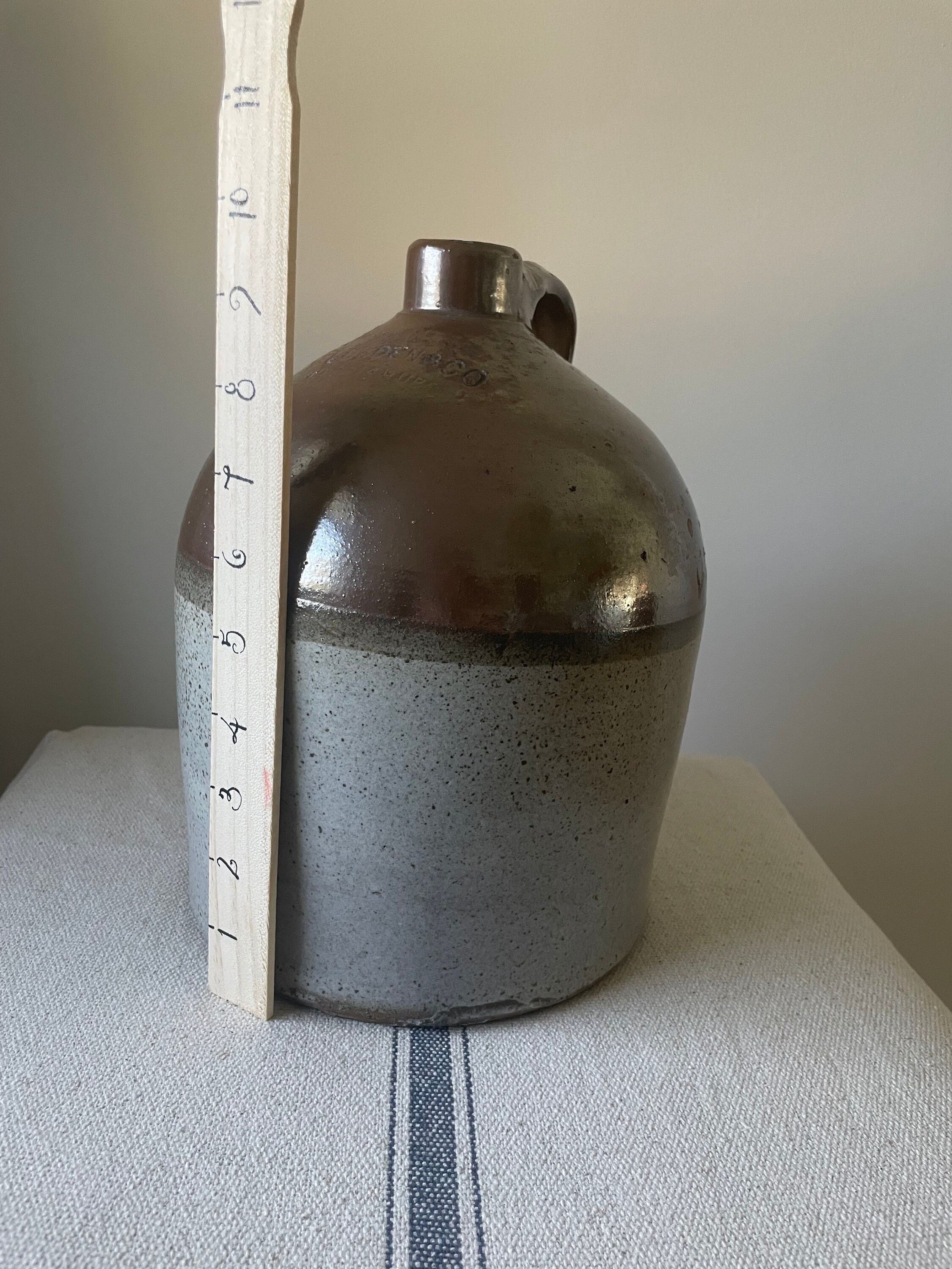 Cowden & Co Harrisburg 2-tone Jug | Brown and Gray | Circa 1904-1924 ...