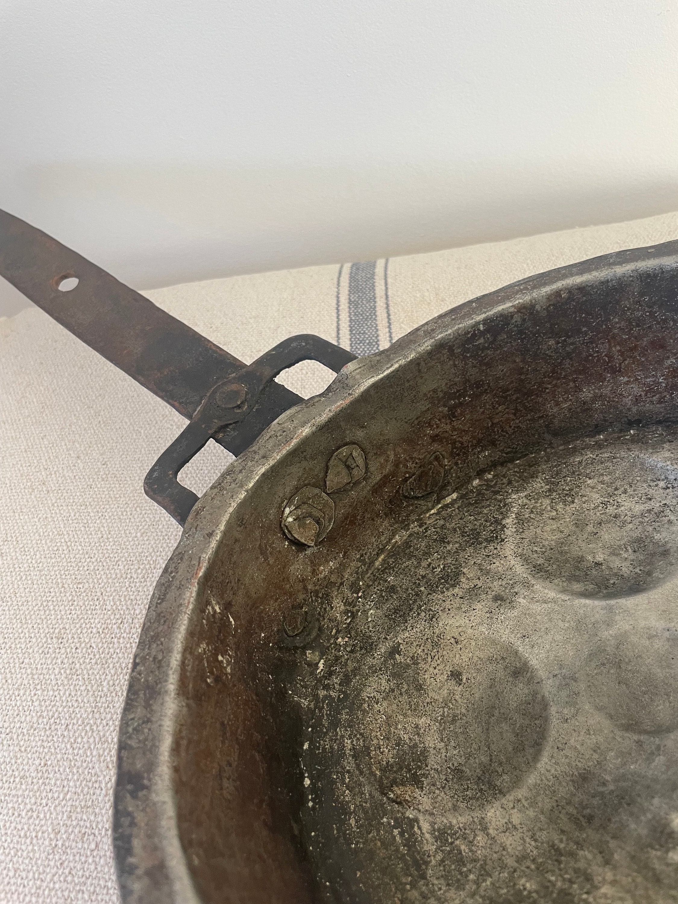 Antique Copper Escargot Pot Poached Egg Pan Circa 1700's 1800's ...