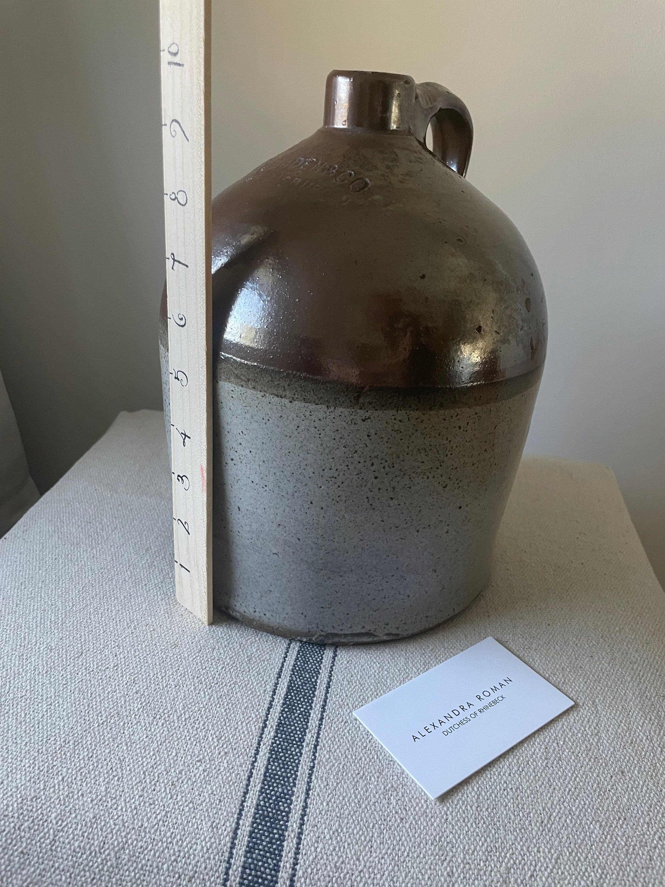 Cowden & Co Harrisburg 2-tone Jug | Brown and Gray | Circa 1904-1924 ...