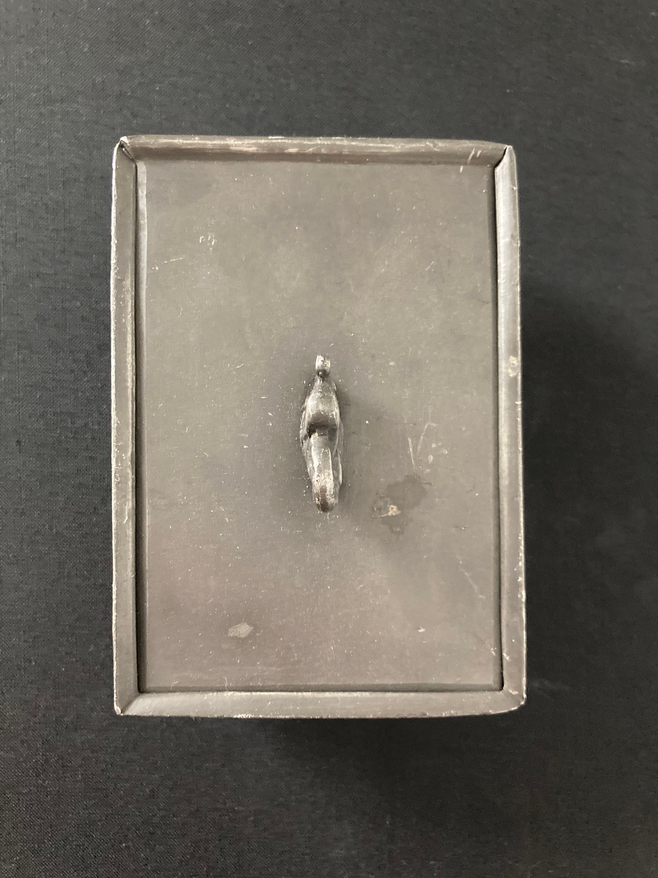 Vintage Chinese Pewter Dragon Fish Snuff Box Trinket Box - Etsy