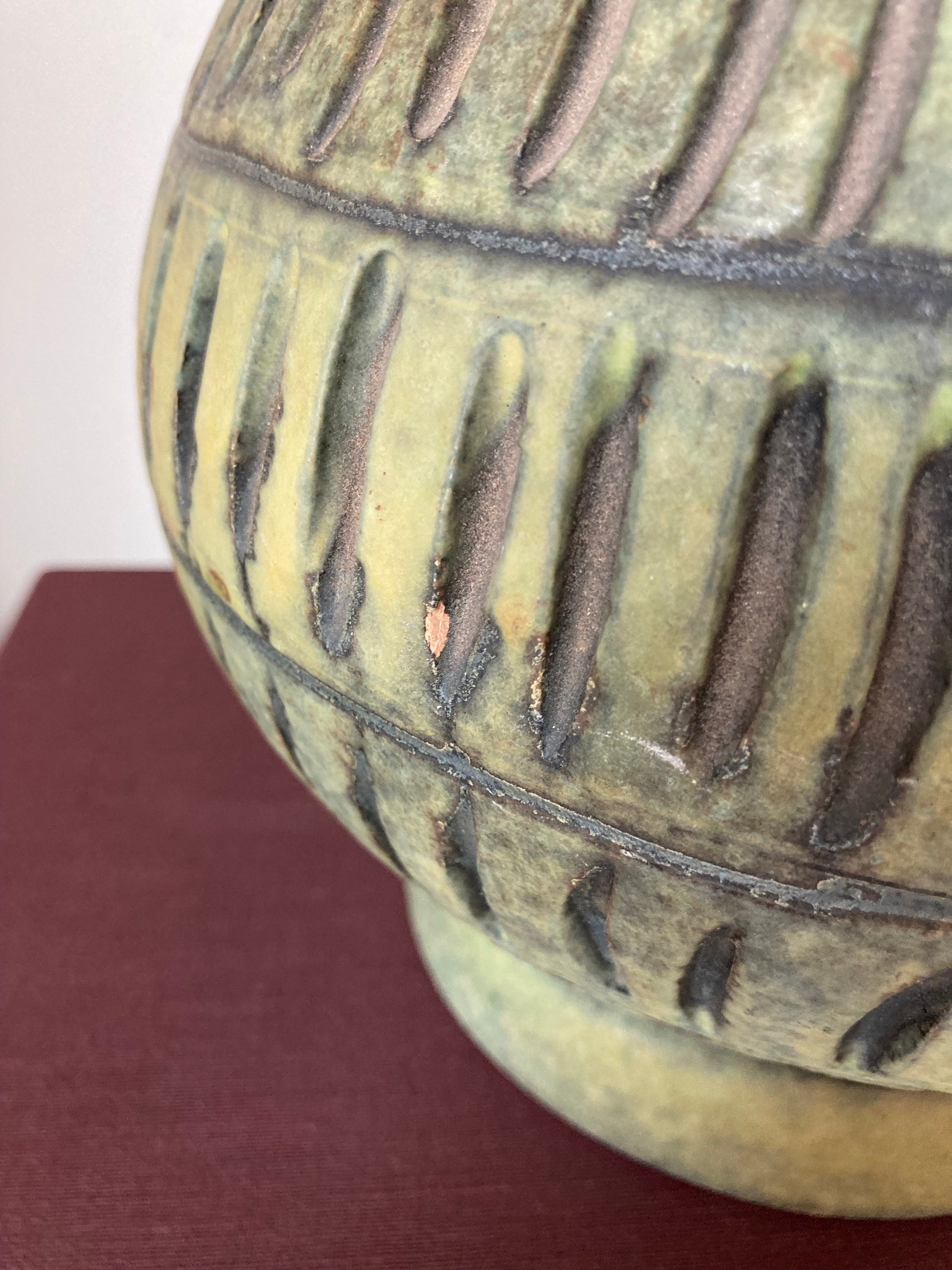 Bagni Studio Vintage Italian Art Pottery Seagarden Vase Large, Raymor ...