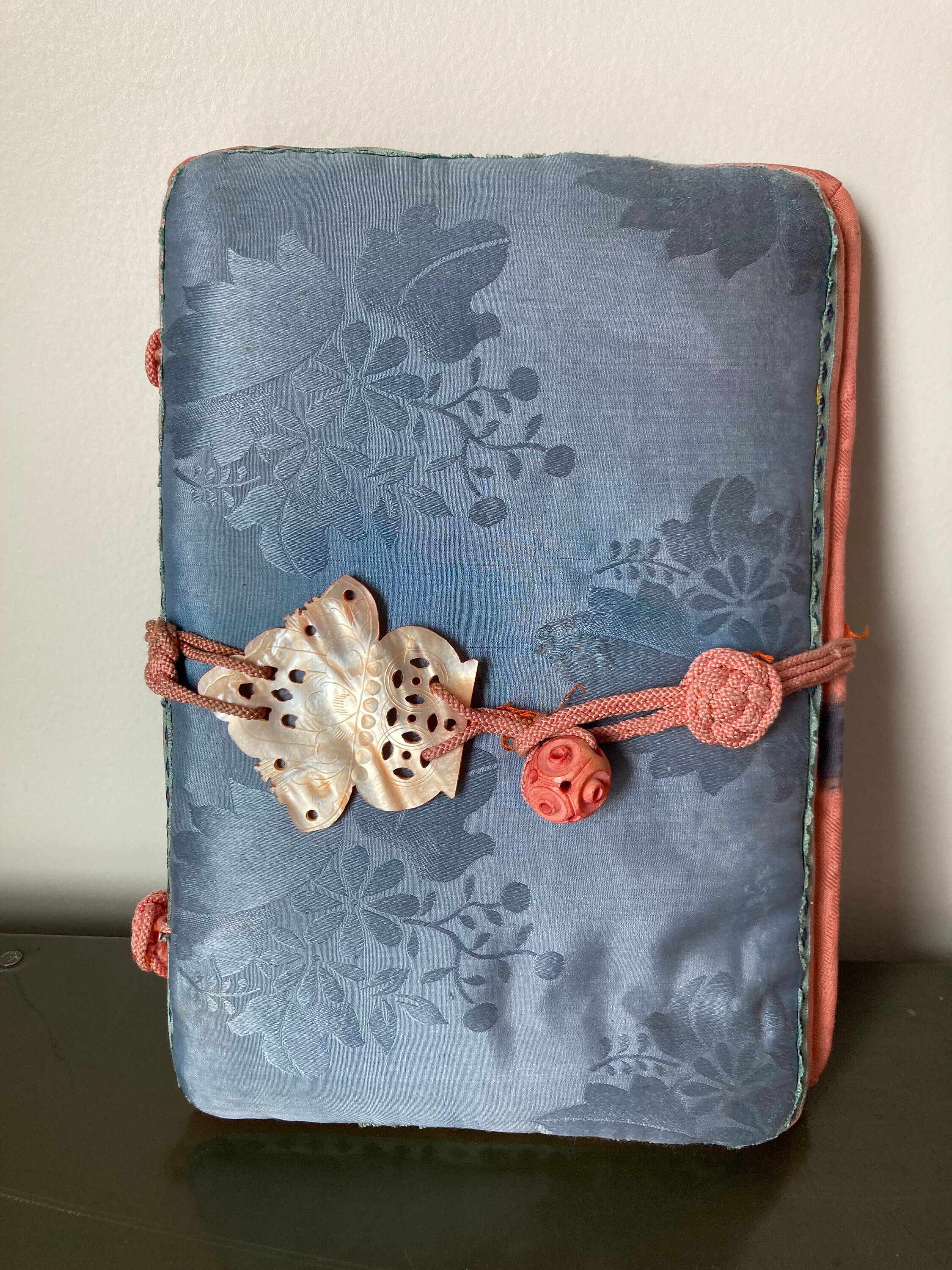 Antique 1920s Rare Silk Book Cover Case by Clayes San - Etsy