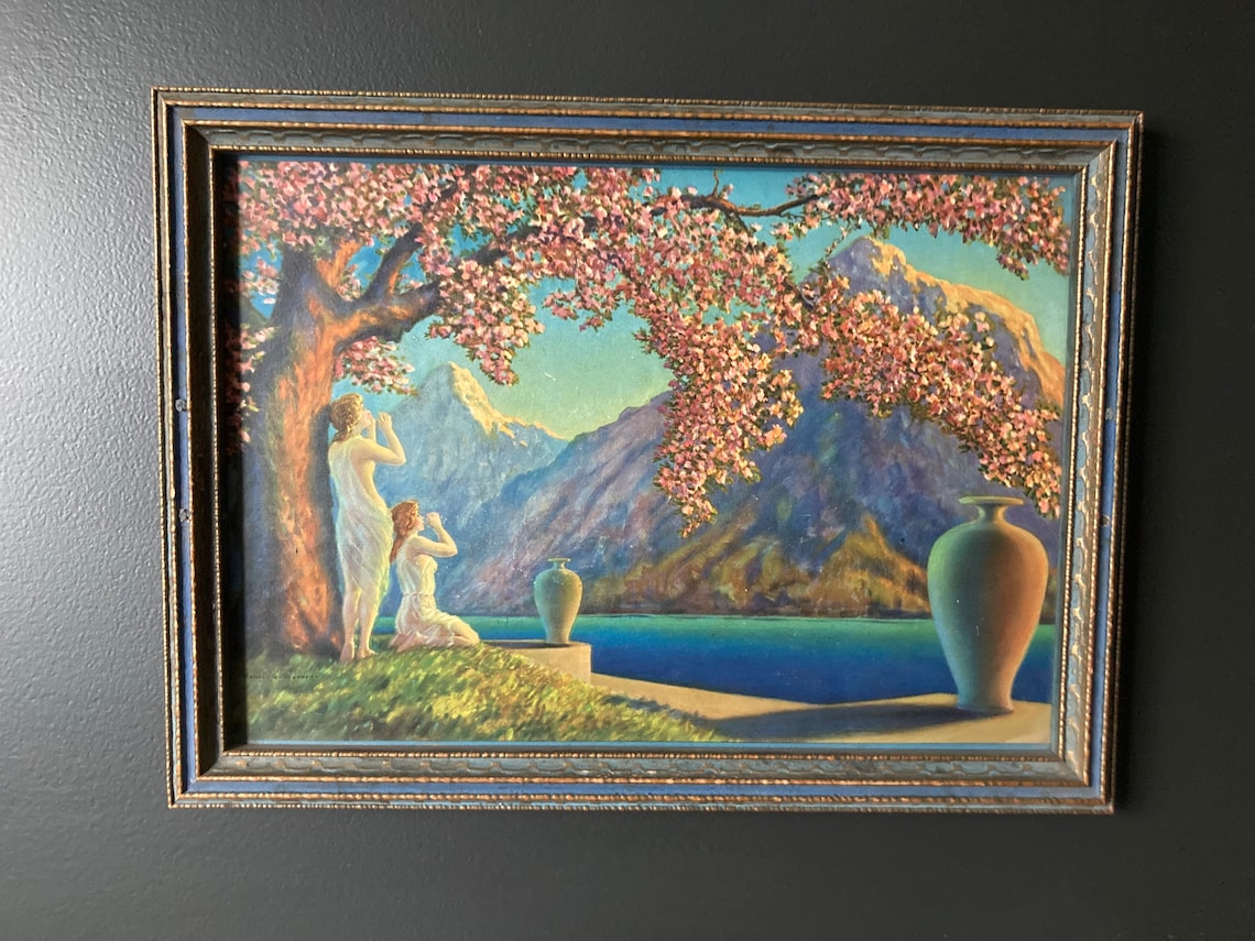 Antique John Drescher Co NY Printing Reynard Print in Art Deco - Etsy