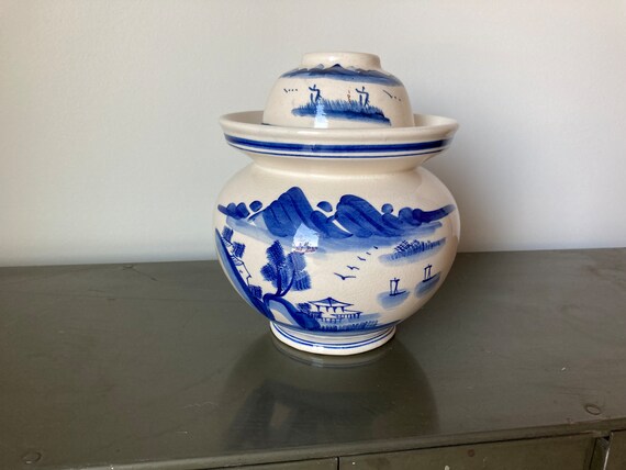 Vintage Pickling Crock Country Home Decor Cottage Charm - Etsy