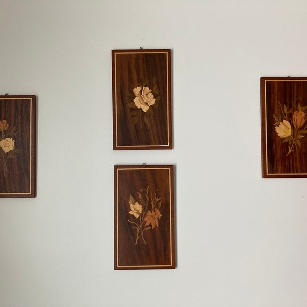 Inlaid Wood Art - Etsy