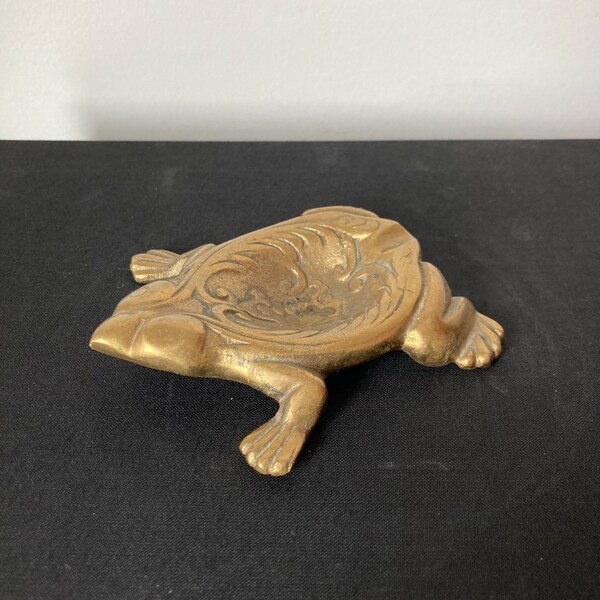 Brass Frog - Etsy