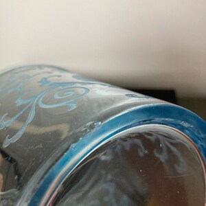 Antique Fostoria Glass Ice Bucket Versailles Azure Blue - Etsy