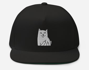 Cat Flat Cap - Etsy