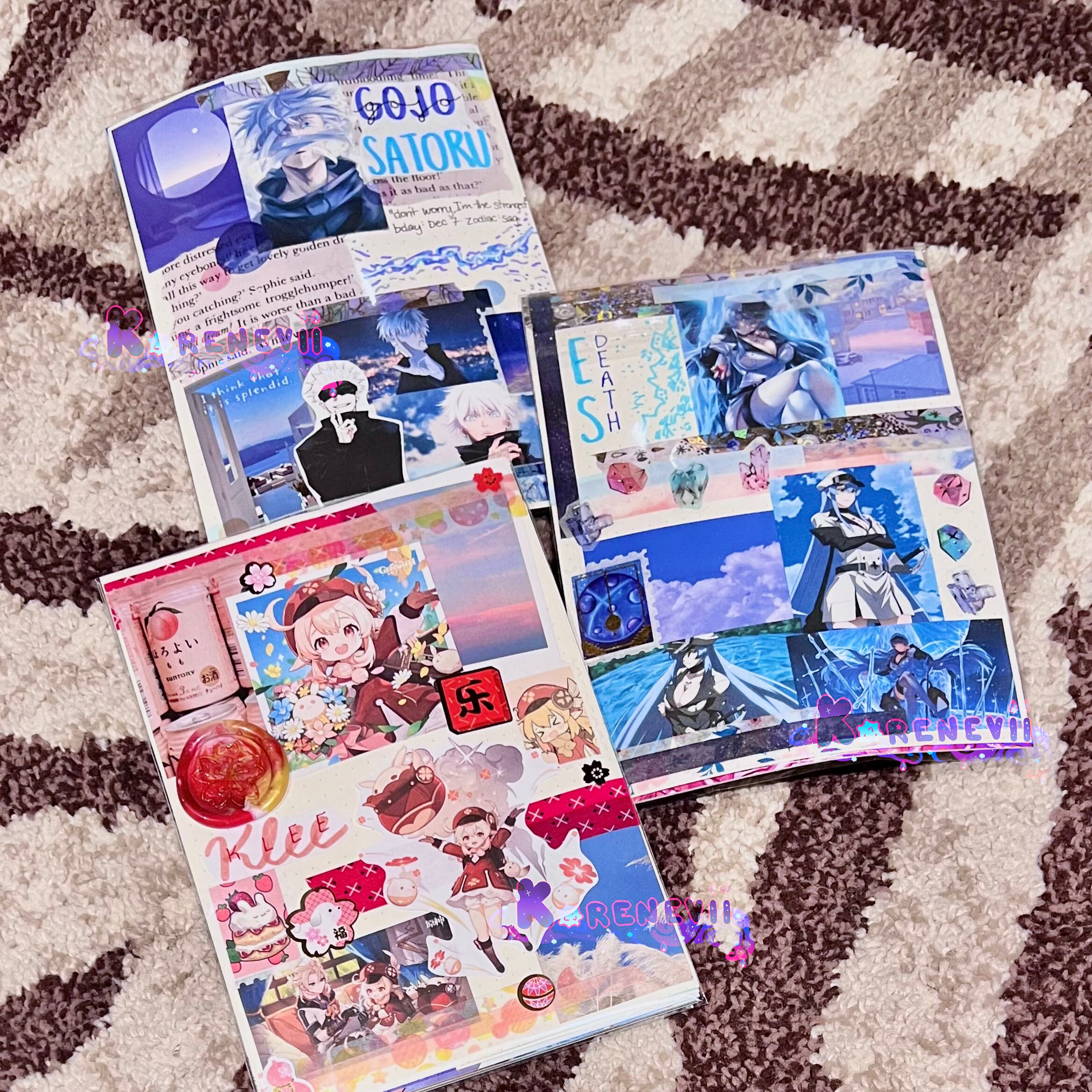 Custom Bullet Journal Collage Spreads - Etsy