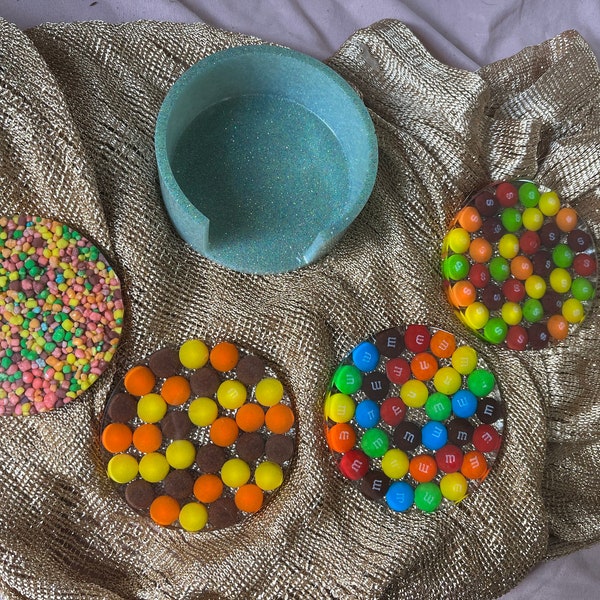 Resin Coaster - Etsy