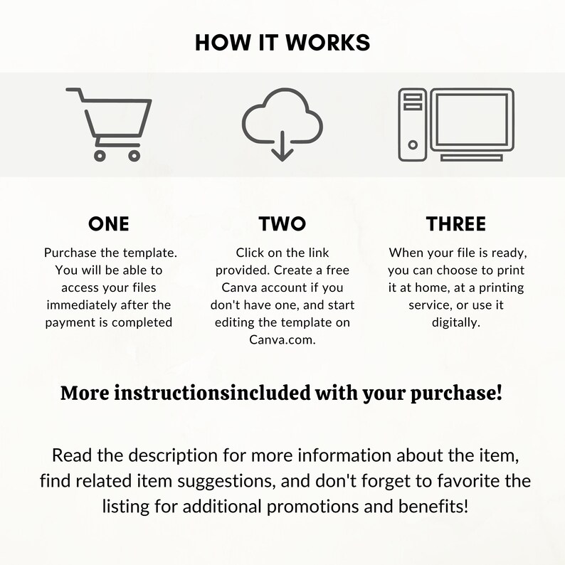 Modern Airbnb Welcome Note Card Template With QR Code and - Etsy