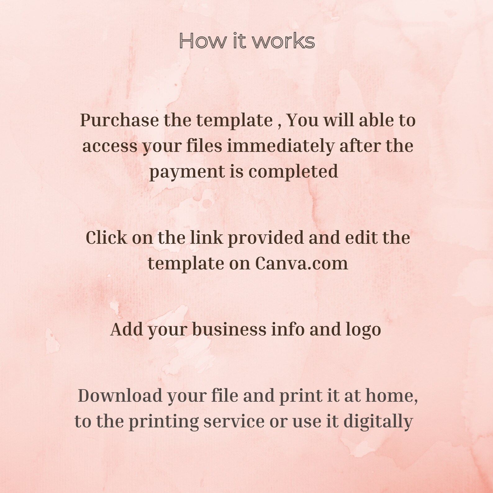 Airbnb Host Thank You Card Template editable Canva Airbnb - Etsy