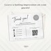 Modern Airbnb Welcome Note Card Template With QR Code and - Etsy