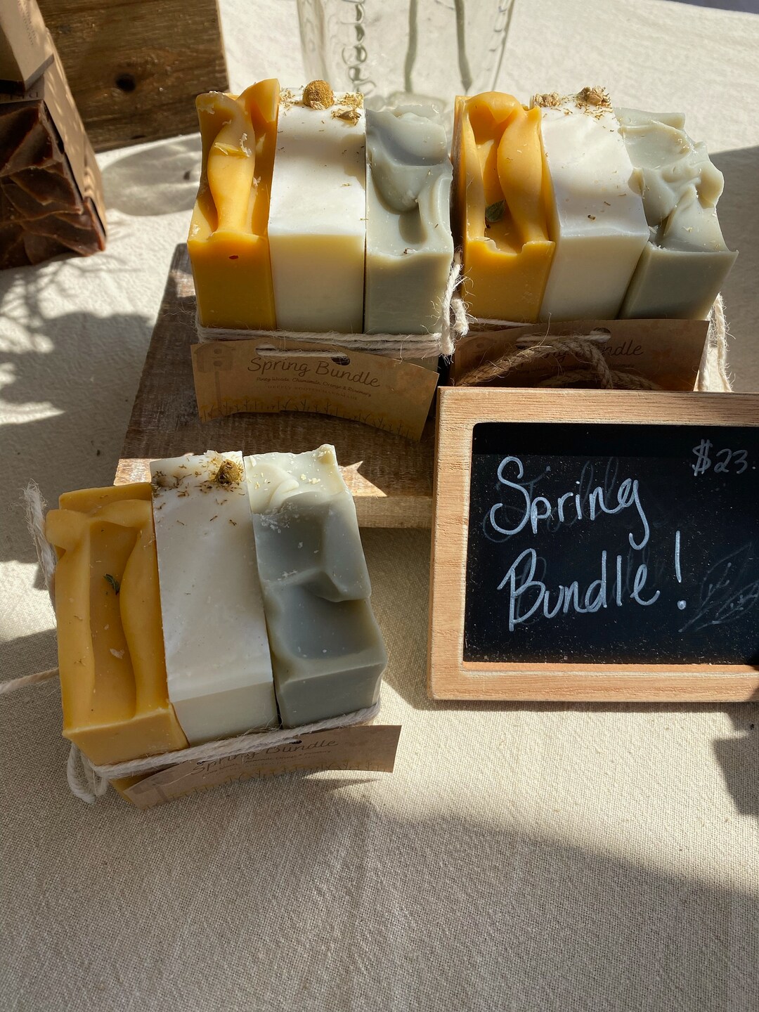 Spring Bundle Soap Tallow Goat Milk Chamomile Soap Orange Rosemary Soap ...