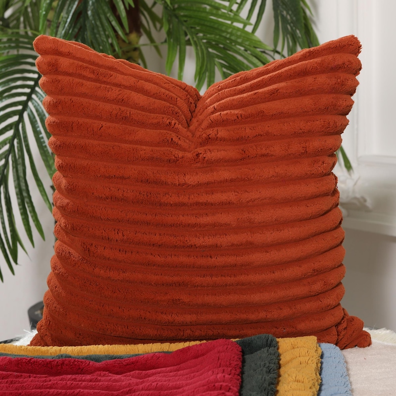 Burnt Orange Pillow - Etsy