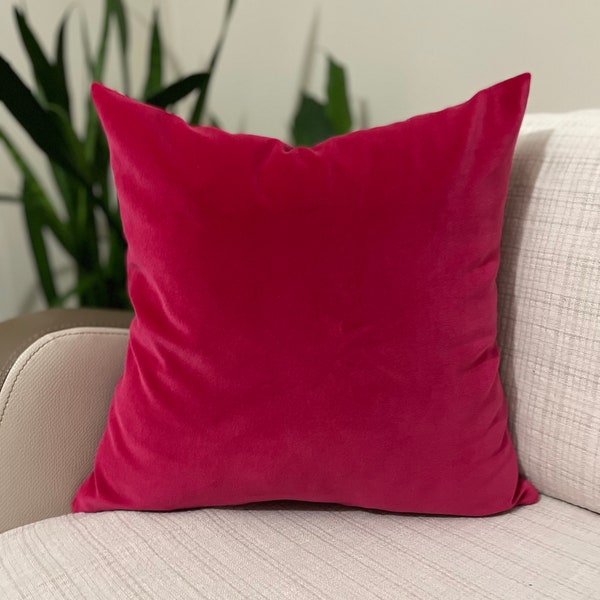 Red Pillow - Etsy