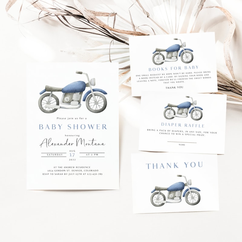 Motorcycle Baby - Etsy