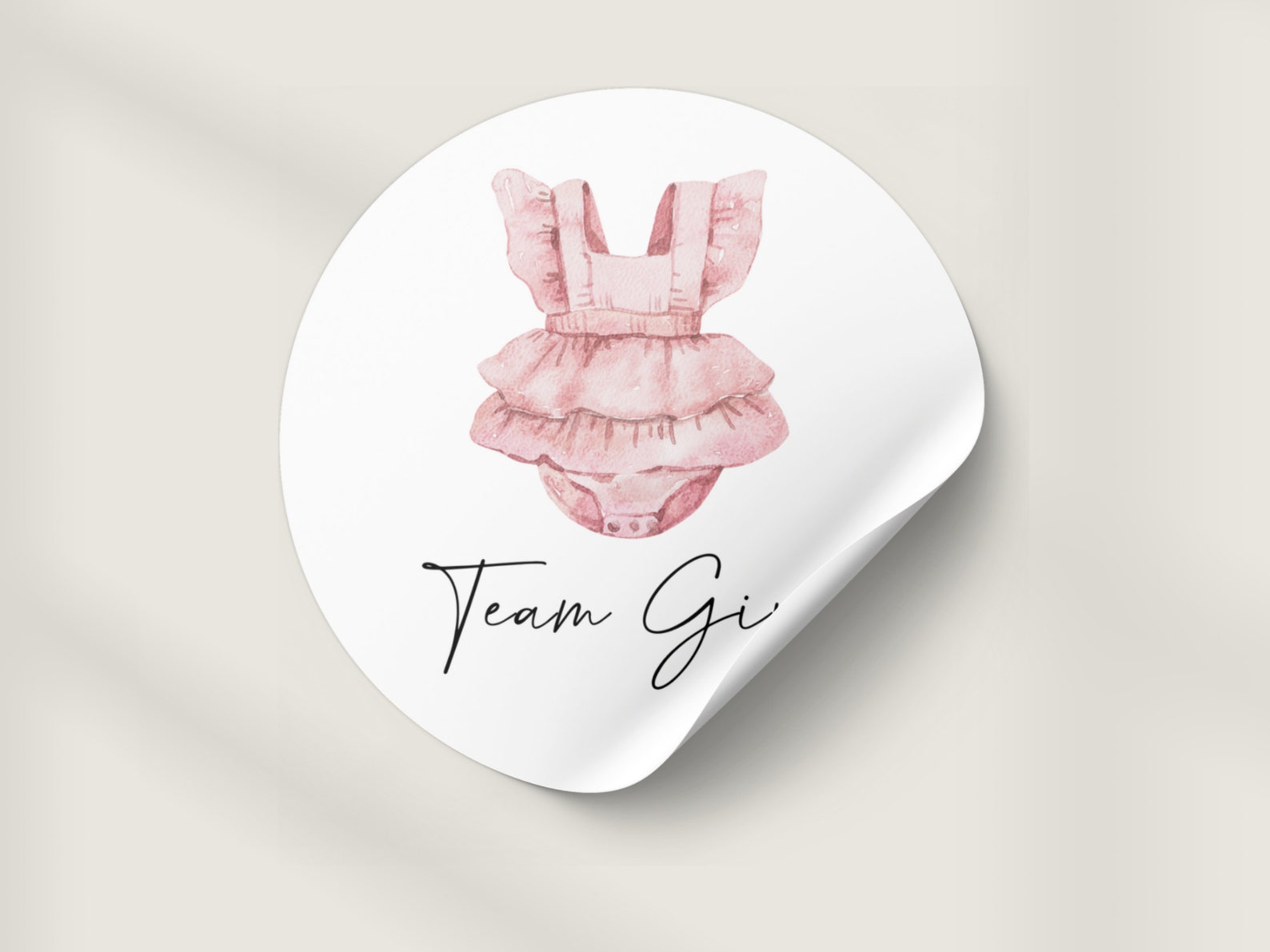 Boho Gender Reveal Stickers, Team Boy Team Girl, Editable Gender Reveal ...