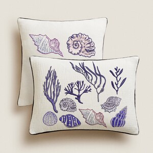 Sea Shell Algae Machine Embroidery Design Collection (instant Download ...