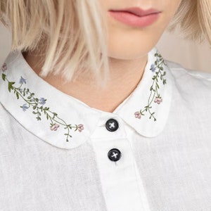 3 Meadow Wildflower Border Machine Embroidery Design Bundle, Botanical ...