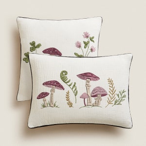 Moon Mushroom II Border Machine Embroidery Design, Pattern Instant ...