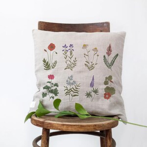 Summer Bloom Machine Embroidery Design Set, Botanical Geranium ...