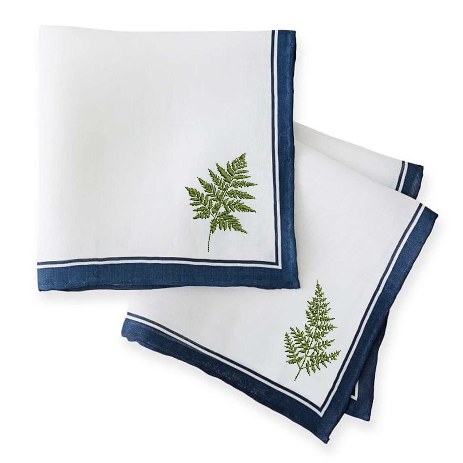 12 Fern Branches for Machine Embroidery Design Botanical Wedding Branch ...