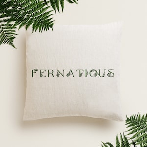 Unique Fern Font Alphabet Monogram Machine Embroidery Design, Script ...