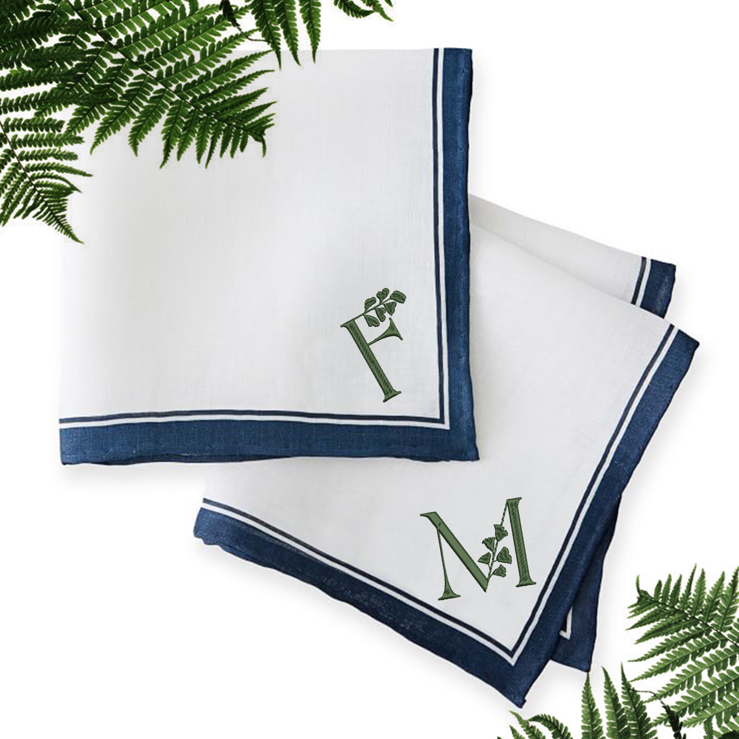 Unique Fern Font Alphabet Monogram Machine Embroidery Design - Etsy UK