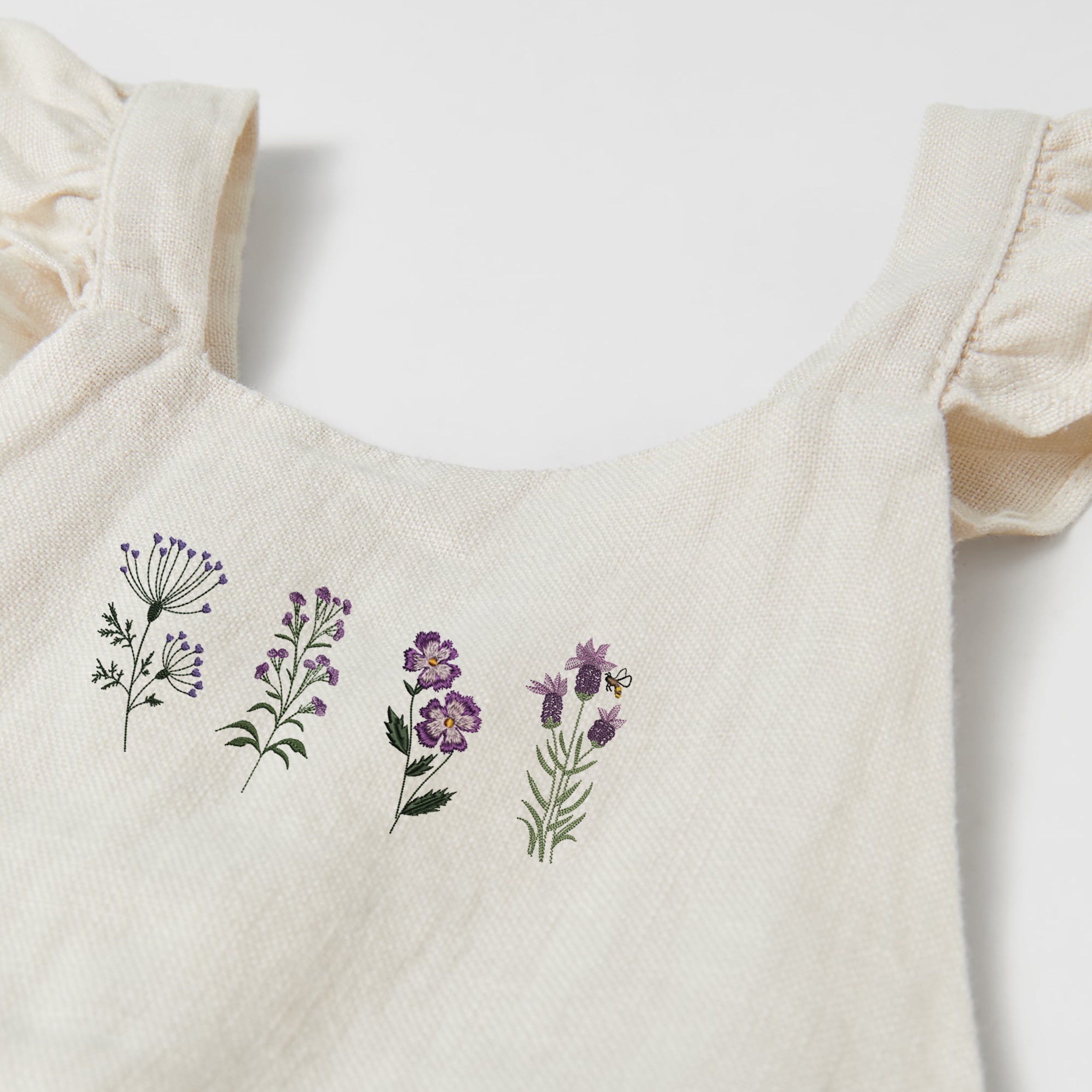 18 Wild Flowers Machine Embroidery Design Floral Botanical - Etsy UK