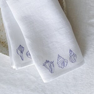 On Vacation Sea Shell Machine Embroidery Design Collection, Shells ...