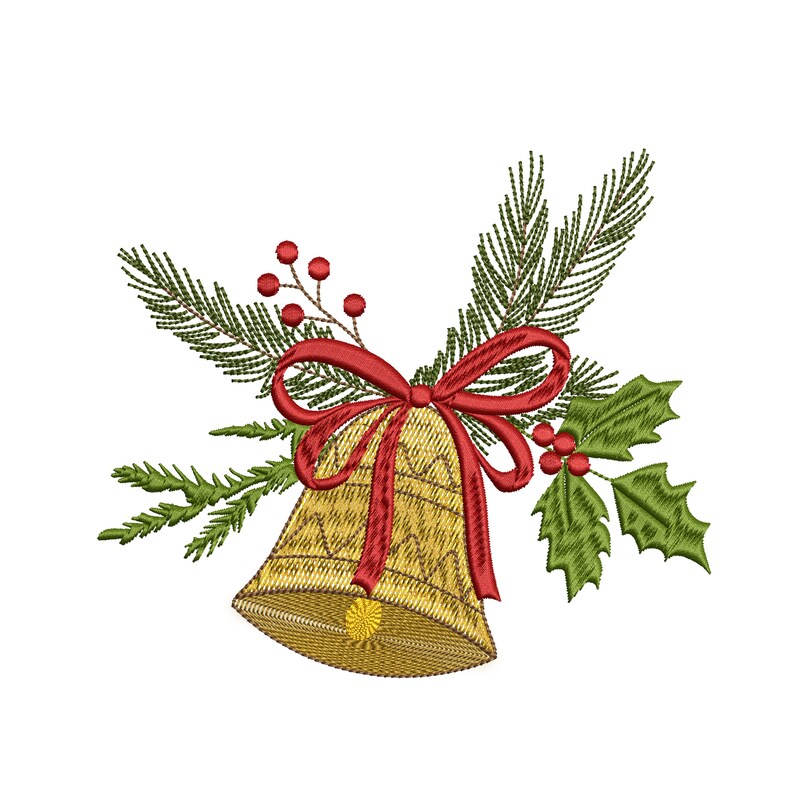 Bell Embroidery - Etsy