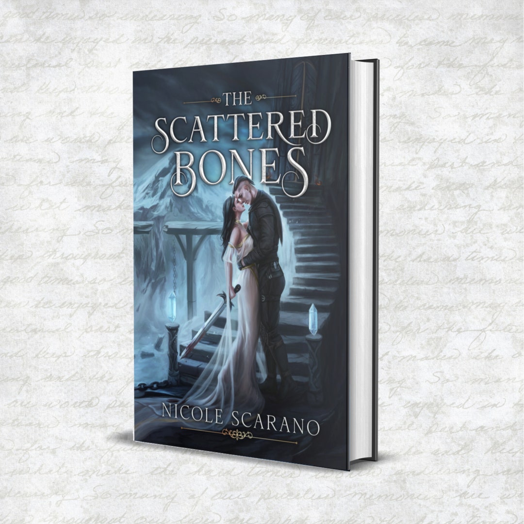 The Scattered Bones Signed Paperback/hardcover & Custom Character Art Bookmark and Art/map Print ...