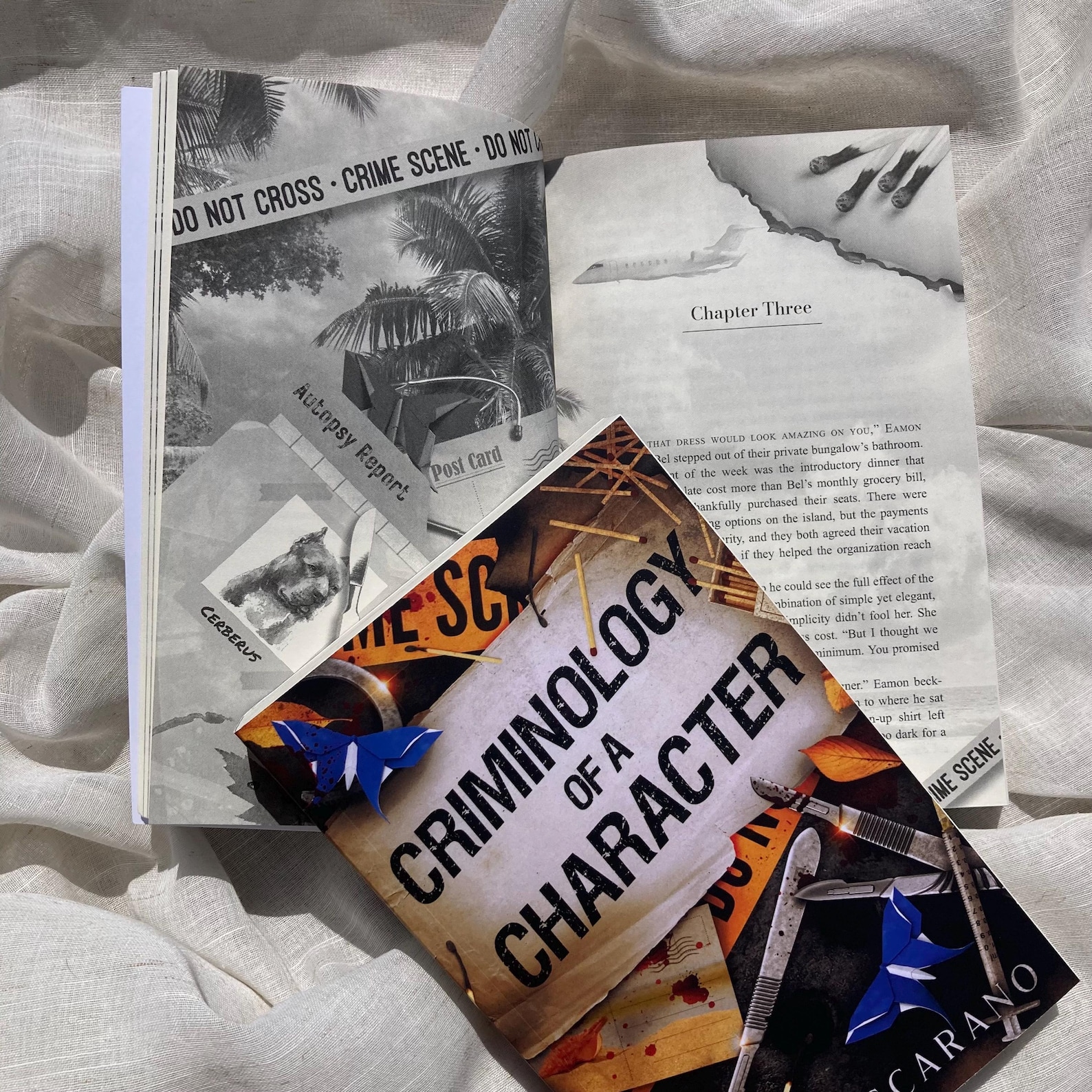 Criminology of a Character Signed Paperback and Custom Art Print: A ...