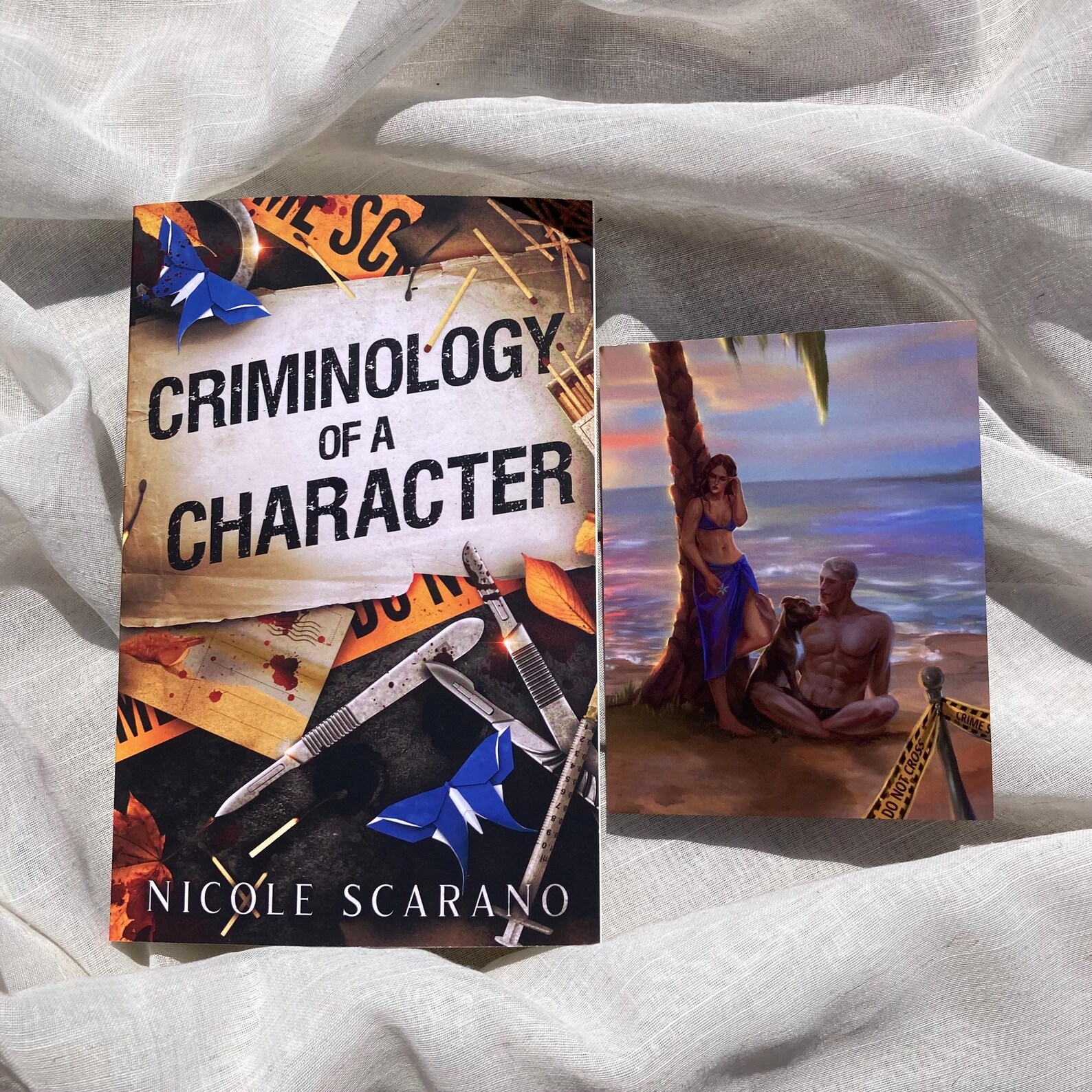 Criminology of a Character Signed Paperback and Custom Art Print: A ...