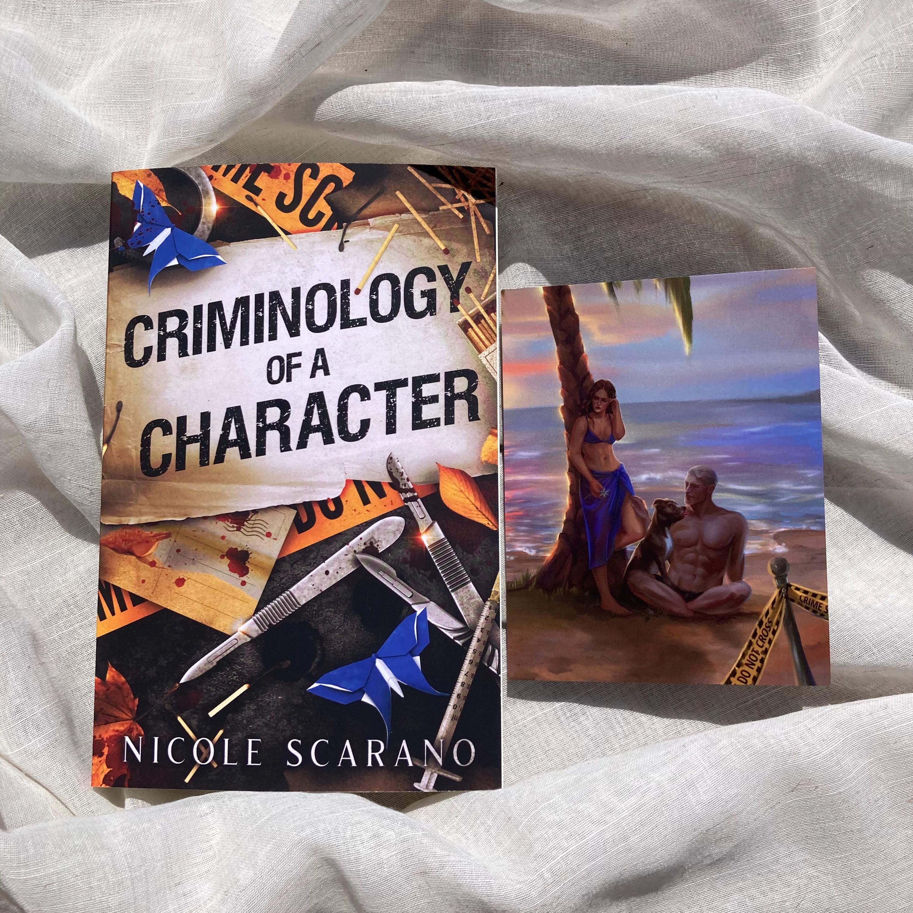 Criminology of a Character Signed Paperback and Custom Art Print: A ...