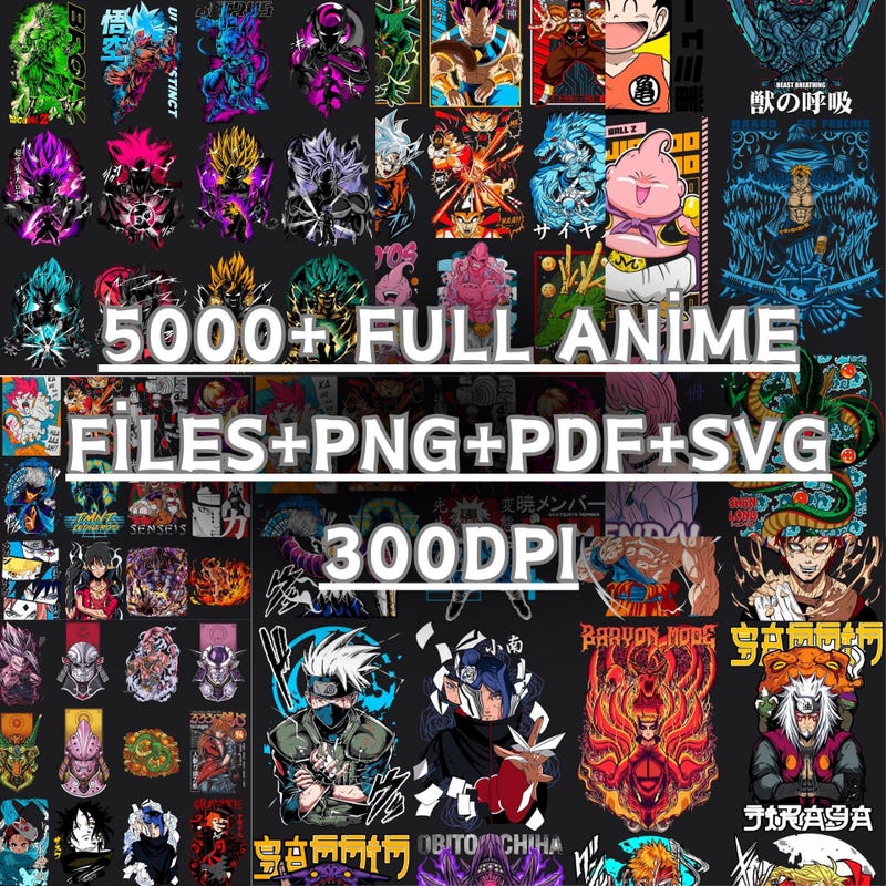 Anime Prints - Etsy