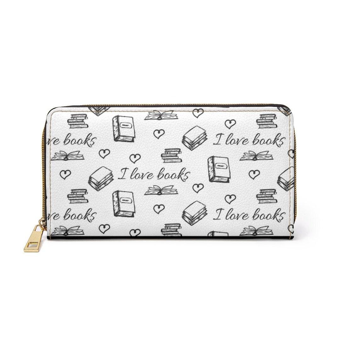 I Love Books, Bookish Wallet, Book Lovers Wallet, Readers Wallet ...