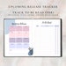 Clean Reading Journal Book Review Booktok Journal Reading - Etsy