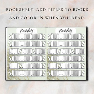 Reading Journal Book Review Booktok Journal Reading - Etsy