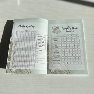 Reading Journal Book Review Booktok Journal Reading - Etsy