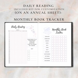 Clean Reading Journal, Book Review, Booktok Journal, Reading Planner ...