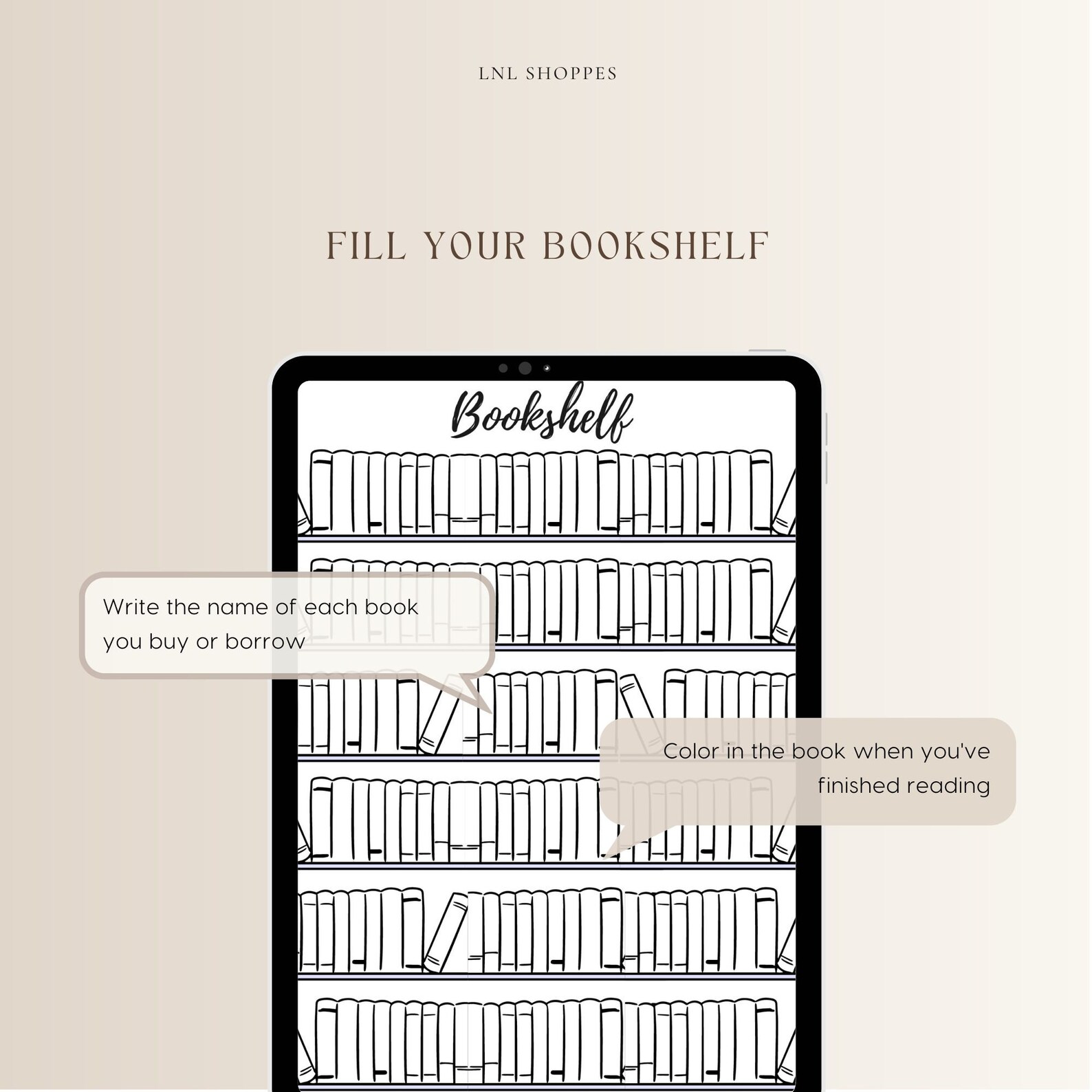 Digital Reading Journal Reading Digital Planner Digital - Etsy