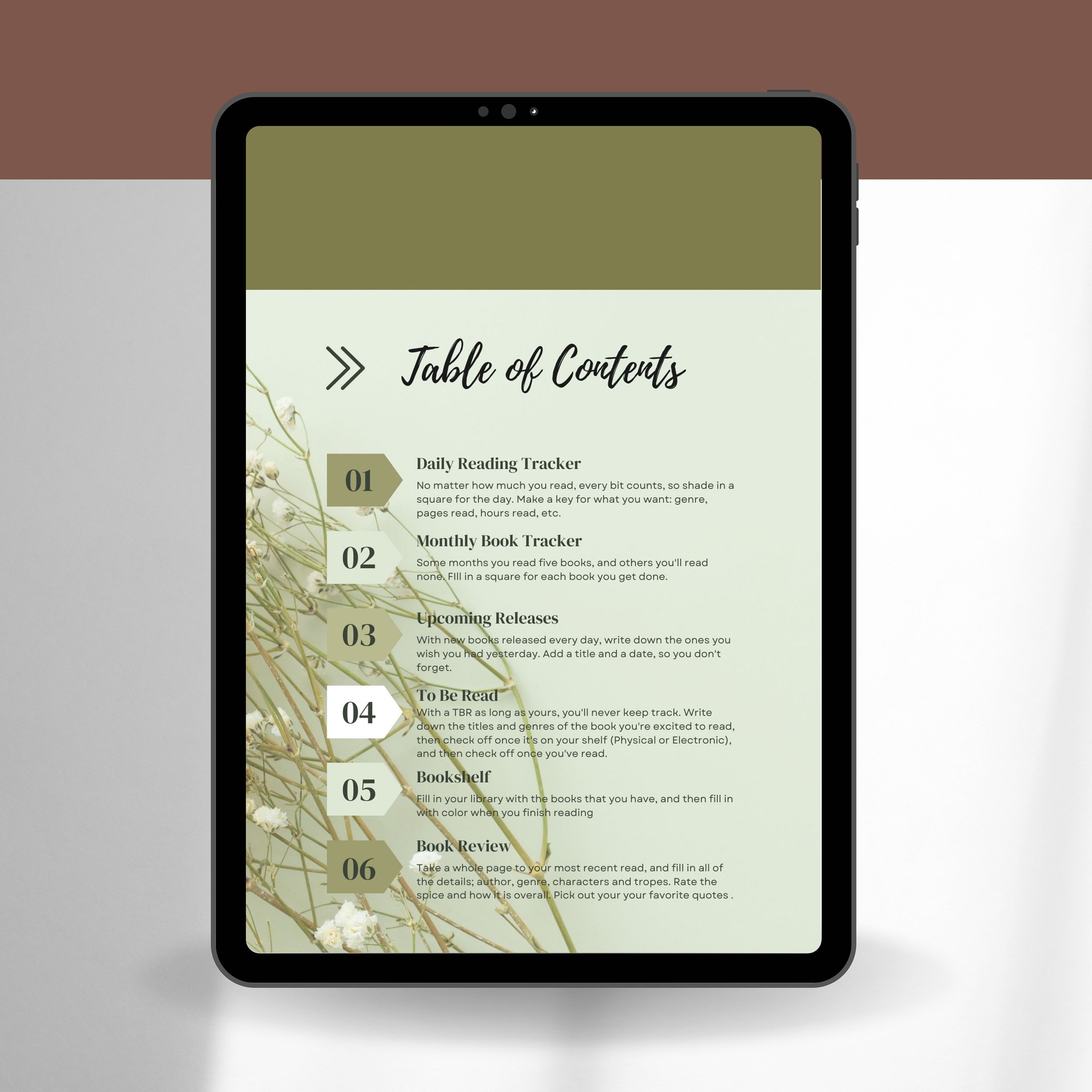 Digital Reading Journal Reading Digital Planner Digital - Etsy