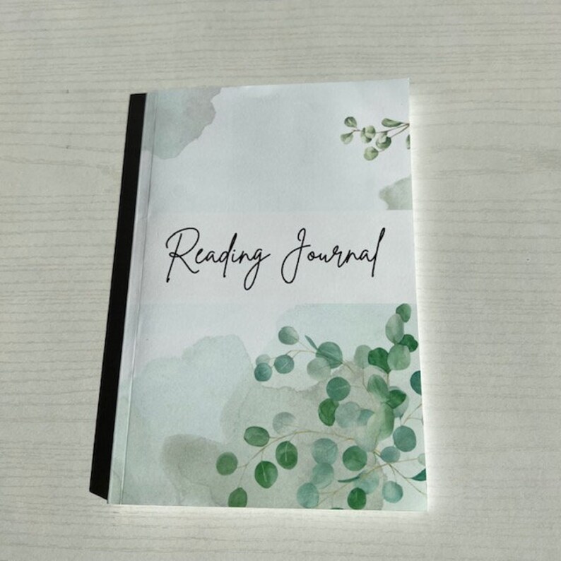 Reading Journal Book Review Booktok Journal Reading - Etsy