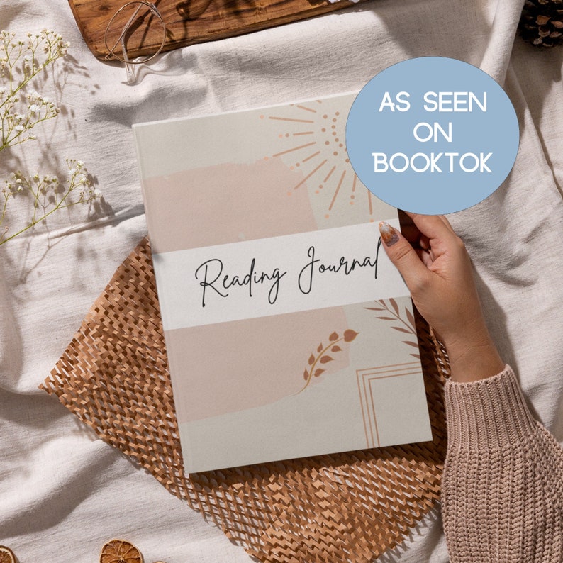 Booktok Reading Journal: Book Review, Tracker & Planner - Etsy