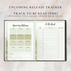 Reading Journal Book Review Booktok Journal Reading - Etsy