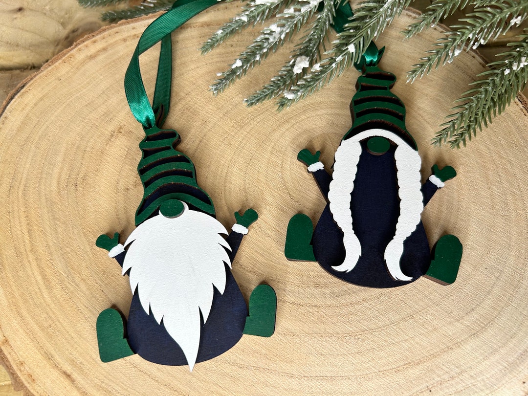 Gonk Christmas Tree Decorations Emerald Green Christmas Tree ...