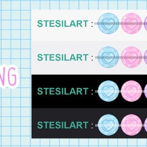 Twitch and Discord Emotes 04 Pack / Coin Heart / Channel Point / Kawaii ...